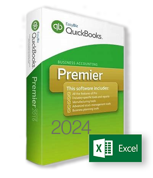 QuickBooks Premier 2024 with MS Excel